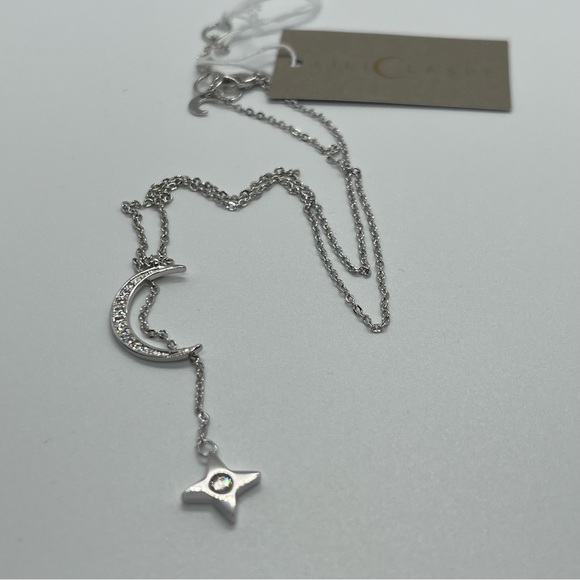 Lili Claspe | Jewelry | Lili Claspe Silver Plated Rope The Moon Lariat ...